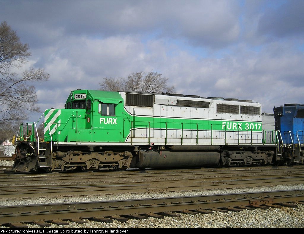 FURX 3017 On CSX J 782 A Furbie At New River Yard